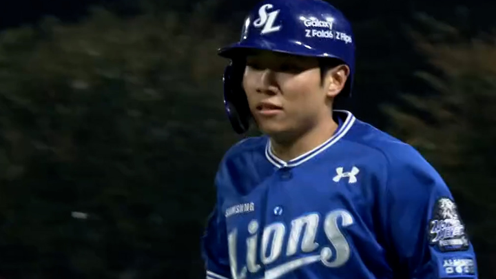 다음스포츠 | [삼성 vs KIA] KS1 류지혁을 3루로! 선취점을 위한 김지찬의 희생!