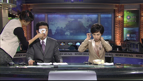 'SBS 8뉴스' 해프닝에 네티즌들 재빠른 반응