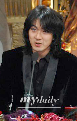 [MD포토] 주몽, 송일국 'KBS에 나타났네'