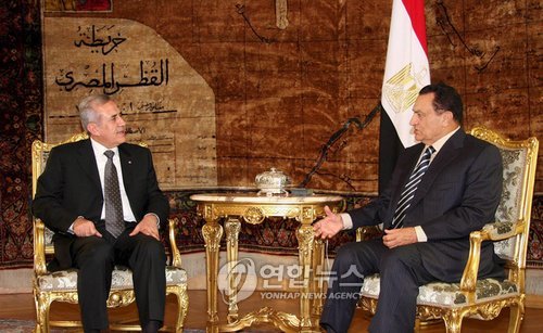 EGYPT LEBANON MUBARAK SULEIMAN