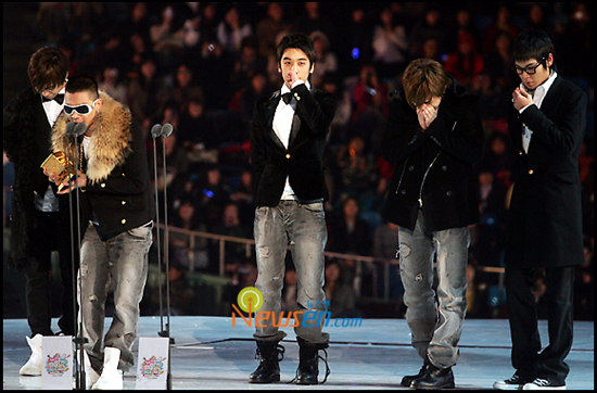 MKMF 2008 가요시상식 첫 포문 '동방 천하 vs 빅뱅 2연패'