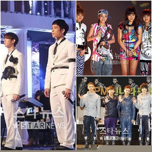 '투남매' 2AM·2NE1·2PM, 올 히트곡 15곡 합작③