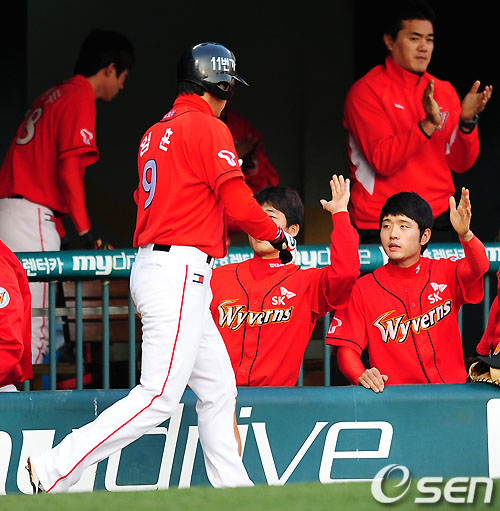 [사진]임훈, '좋았어, 앞서 간다'