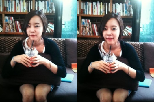 레인보우 고우리, 단아한 외모 뽐내..'CF의 한 장면'