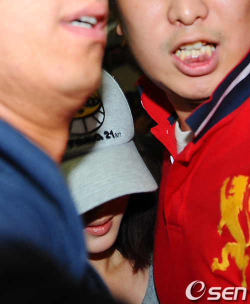 [사진]'미국行 파문' 한예슬 과잉보호?