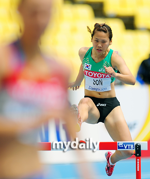 [대구육상] 손경미, 女400m 허들서 예선 최하위..준결 좌절