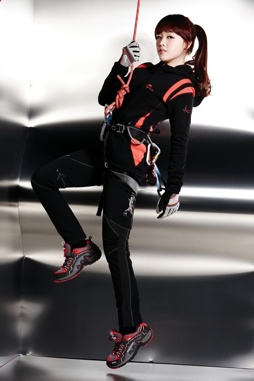 걸스데이 아웃도어 모델 발탁, 민아 능숙한 포즈[포토엔]