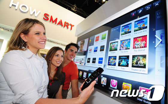 [CES2012] LG전자, 독자 플랫폼 탭재 스마트TV 출시