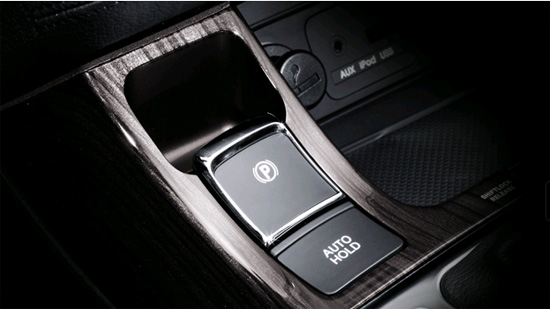 [포토]'2013 K5' 전자식 파킹브레이크(EPB)