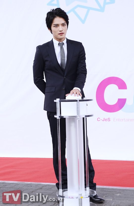 [TD포토] JYJ 김재중 '수트입은 신사~'