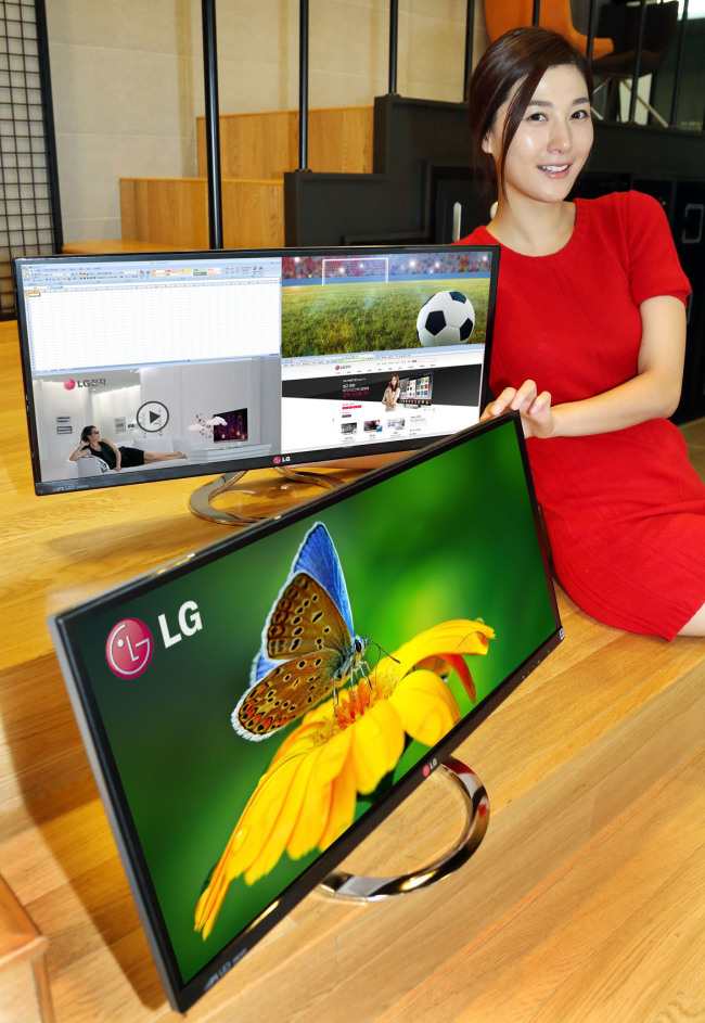 Lg전자 세계최초 21 9 파노라마 모니터 출시