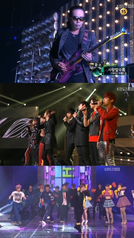 섹시-복고, 'KBS가요대축제' 관통한 두 가지 코드