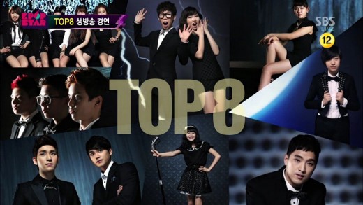 'K팝스타2' TOP6 확정..男風 강세 속 신지훈 홍일점 등극