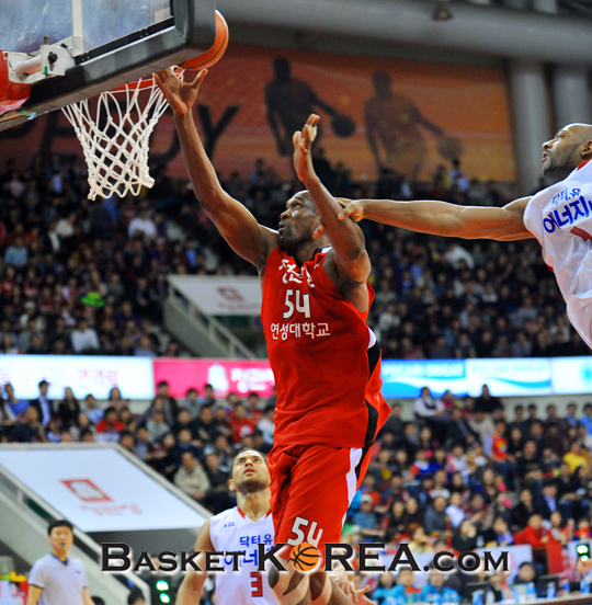 [BK포토]KGC 키브웨 '내가 보기보다 날렵하다고!'