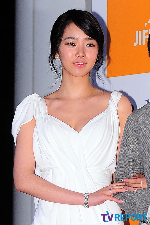 [T포토] 배슬기 '순백의 여신처럼~'(14th JIFF)