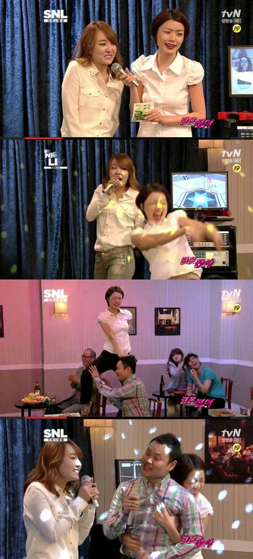 'SNL코리아' 윤하 vs 안영미, 19禁 댄스배틀 '승자는?'