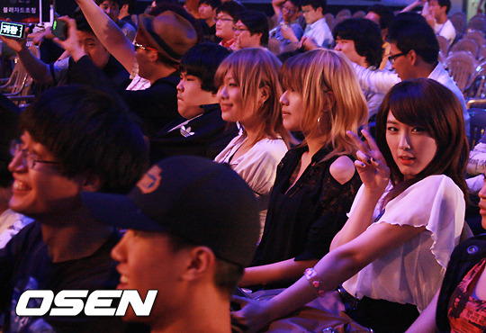 [사진] 스파이럴 캣츠 '도레미', 'WCS 파이널 응원 왔어요~'