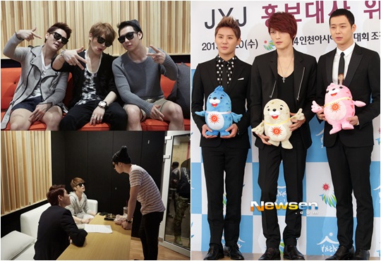 JYJ 녹음실 엿보니 프로냄새 물씬 vs 장난기 한가득