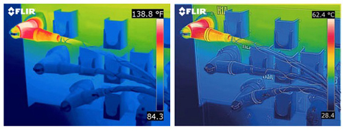 성능이 향상된 'FLIR Exx' 시리즈의 플리어 열화상 카메라 선봬