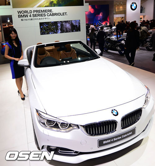 [사진]도쿄모터쇼 2013,'BMW 4 카브리올레 첫 공개'