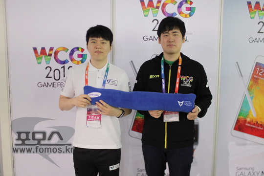 [WCG 2013]'총사령관' 송병구, 아스팔트 시리즈로 질주하다
