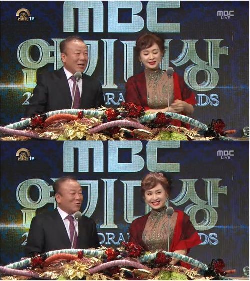 임현식, 생방송 긴장했나? 횡설수설 시상 [MBC연기대상]