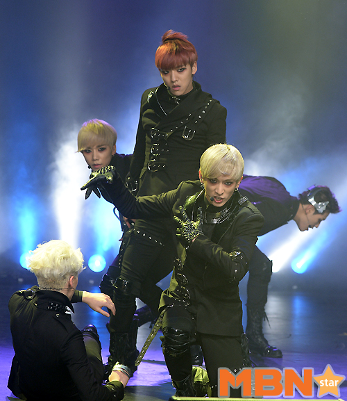 백퍼센트, '당신의 심장을 울린다' [MBN포토]