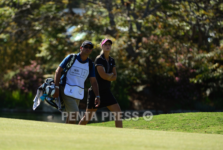 [포토] 우승 안나 노르드크비스트 - 2014 LPGA KIA 클래식 마지막 라운드 (8)