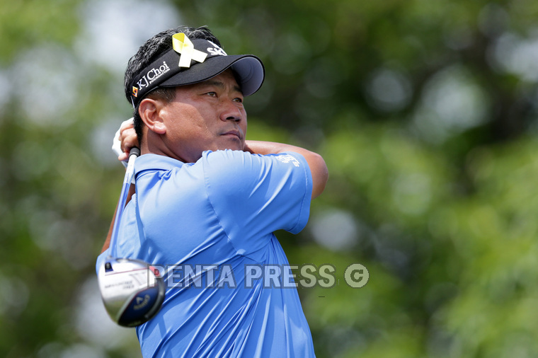 [포토] 최경주 - 2014 KPGA SK텔레콤 오픈 마지막 라운드 (29)