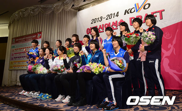 KOVO, 2014-2015시즌 남녀 신인선수 드래프트 실시