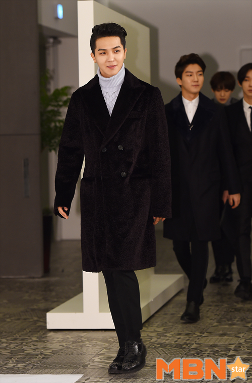 송민호, '부드러운 겨울 남자' [MBN포토]