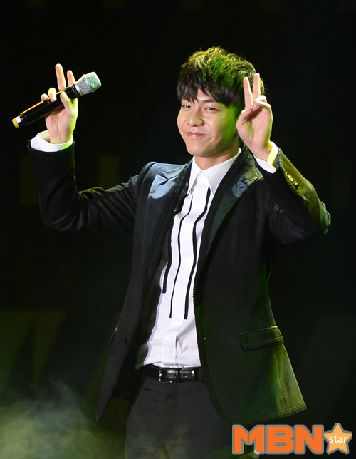 이승기, '귀여운 V" [MBN포토]