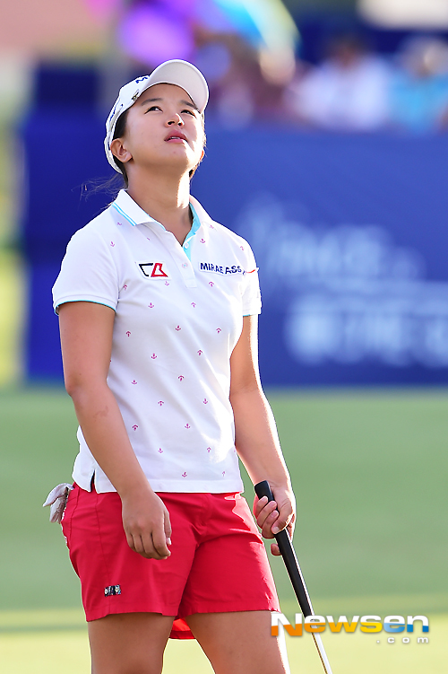 [포토엔]우승 놓친 김세영 '너무 아쉬워요'(LPGA ANA)