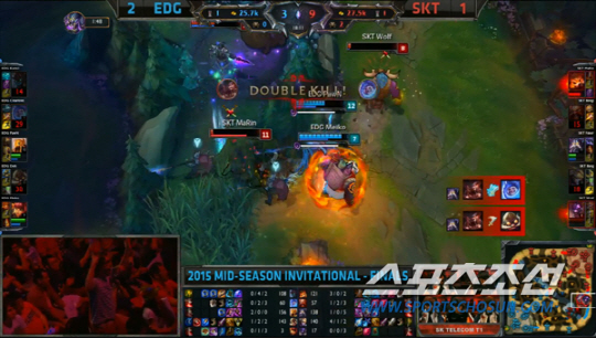 에드워드게이밍(EDG), SK텔레콤 물리치고 롤 MSI 우승