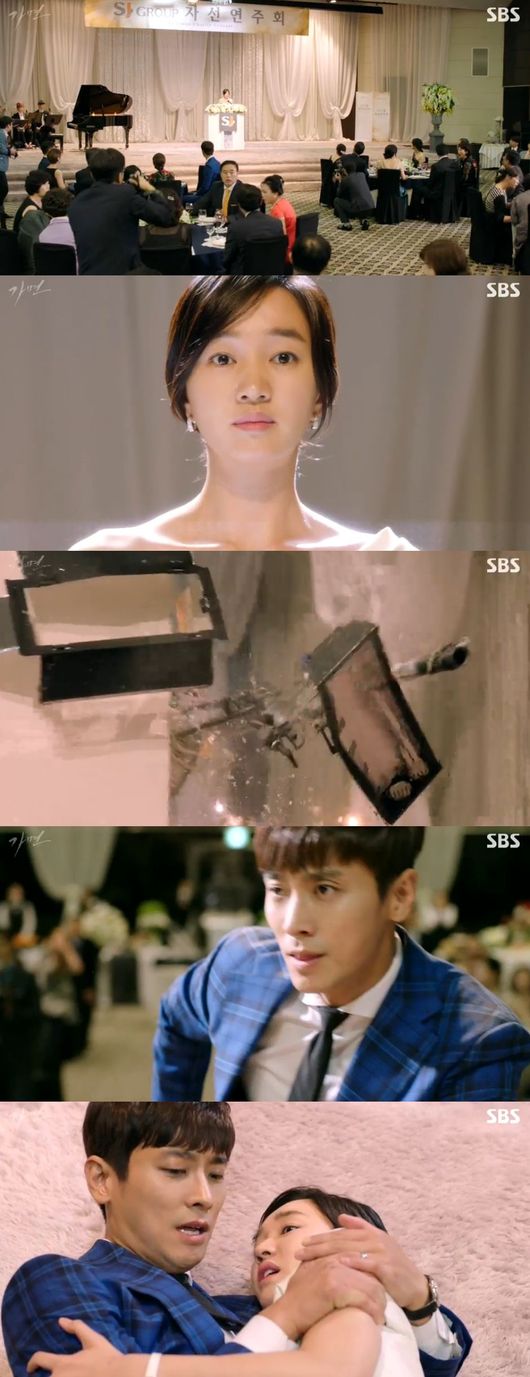 '가면' 주지훈, 조명사고서 수애 구해 '운명 바꿨다'