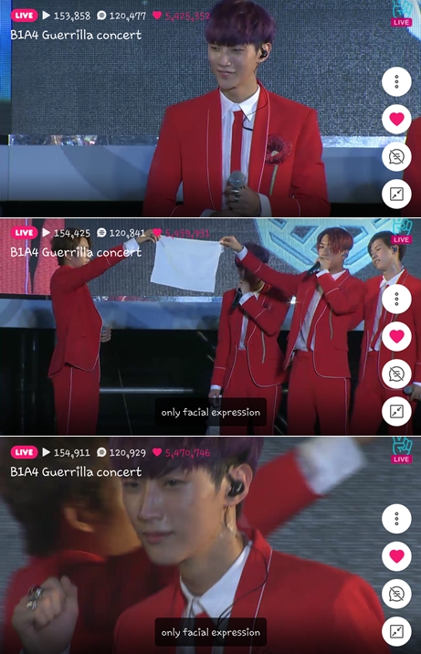 [V앱 라이브] B1A4 진영, 우산신 재현..우수에 찬 눈빛으로 여심 저격