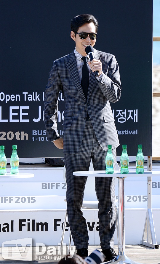 [20th BIFF] 이정재 "섹시하다는 말, 듣기 좋더라"