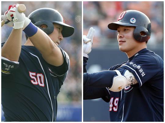 [PO1] 두산 중심타선 맞대결서 NC에 완승..4안타 5타점 합작