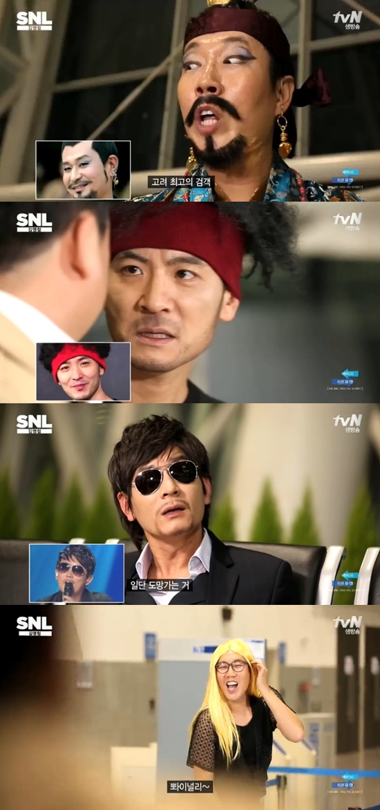 'SNL' 김영철vs정성호, 역대급 개인기 매치 '길태미vs버벌진트'