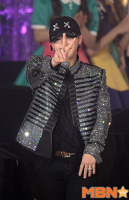 빅뱅 지드래곤, 'MMA 승리의 V' [MBN포토]