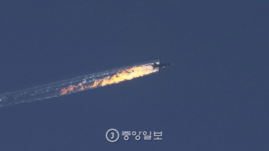 터키 시리아 국경서 러시아 전투기 격추 무슨 일이