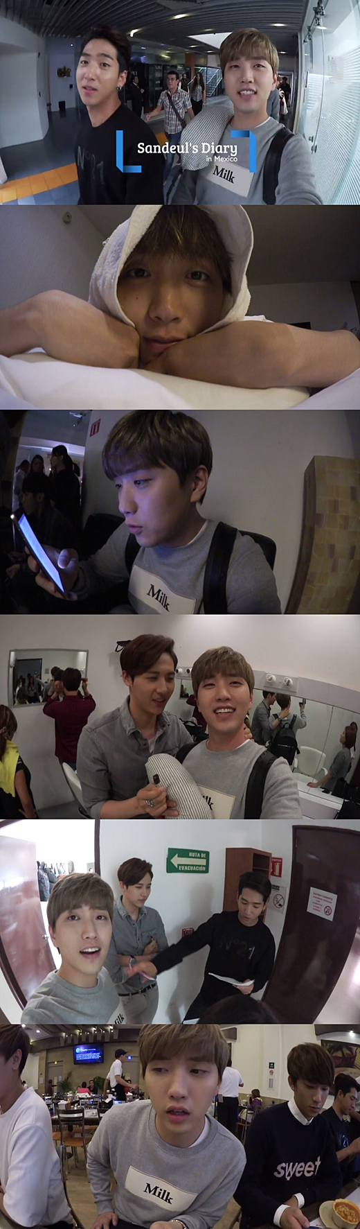 B1A4 산들, 멕시코서 민낯 공개..팬들과 밀착 소통 예고