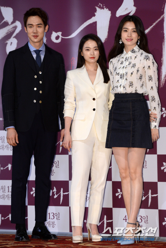[포토] 한효주 천우희 유연석 해어화의 주역들