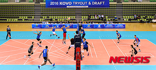 첫 시행되는 2016 KOVO 외국인 선수 트라이아웃