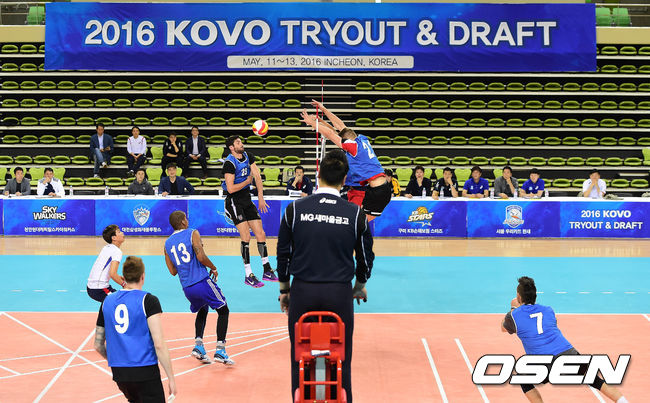 [사진]2016 KOVO 남자부 외국인선수 트라이아웃