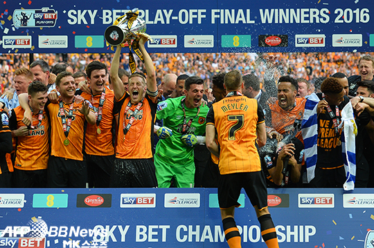 헐 시티 승격 PO 우승..창단 후 3번째 EPL 입성