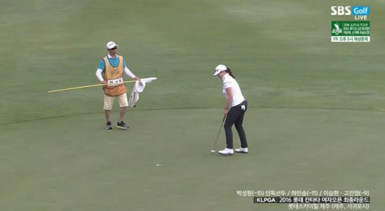 KLPGA 박성원 우승, 예선 거쳐 최종까지..16언더파 200타 기록