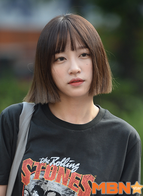 하니 '졸린 눈도 사랑스러워' [MBN포토]