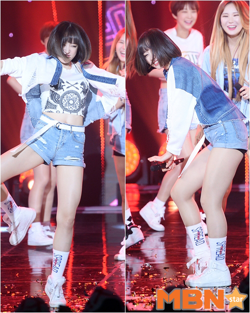 EXID 하니 '더쇼 1위라면 이정도 망가짐쯤이야~' [MBN앨범]