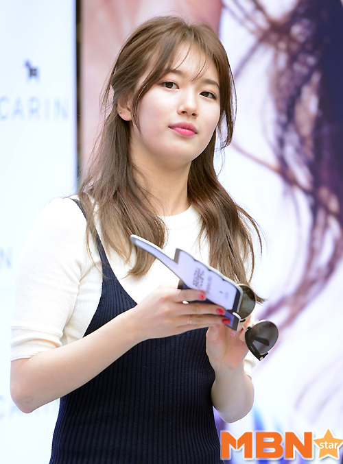 수지 '얼굴에 꽉 찬 예쁨' [MBN포토]